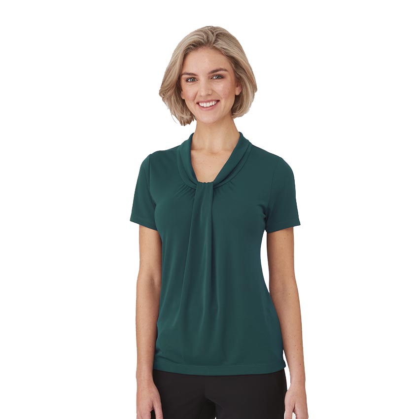 Pippa Knit Short Sleeve Ladies Shirt | City Collection | Stanthorpe ...